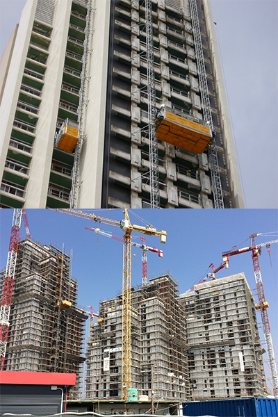 MATERIAL HOISTS and TRANSPORT PLATFORMS